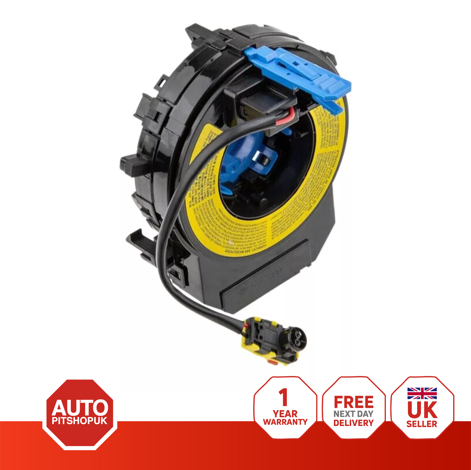 Hyundai Elantra Clock Spring Spiral Cable Squib FS 1.6 2011-2017 OEM ...