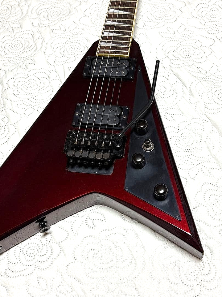 Grover Jackson Randy Rhoads Metallic Red DiMarzio Vintage Rare Guitar ...
