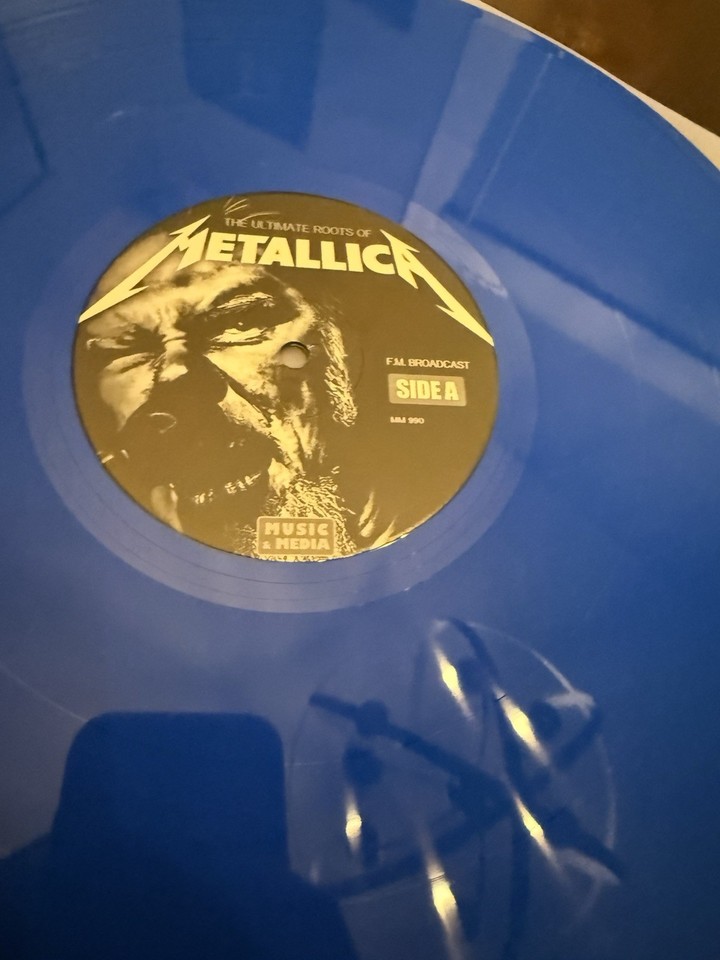Metallica the Ultimate Roots of Metallica Blue Vinyl LP | eBay