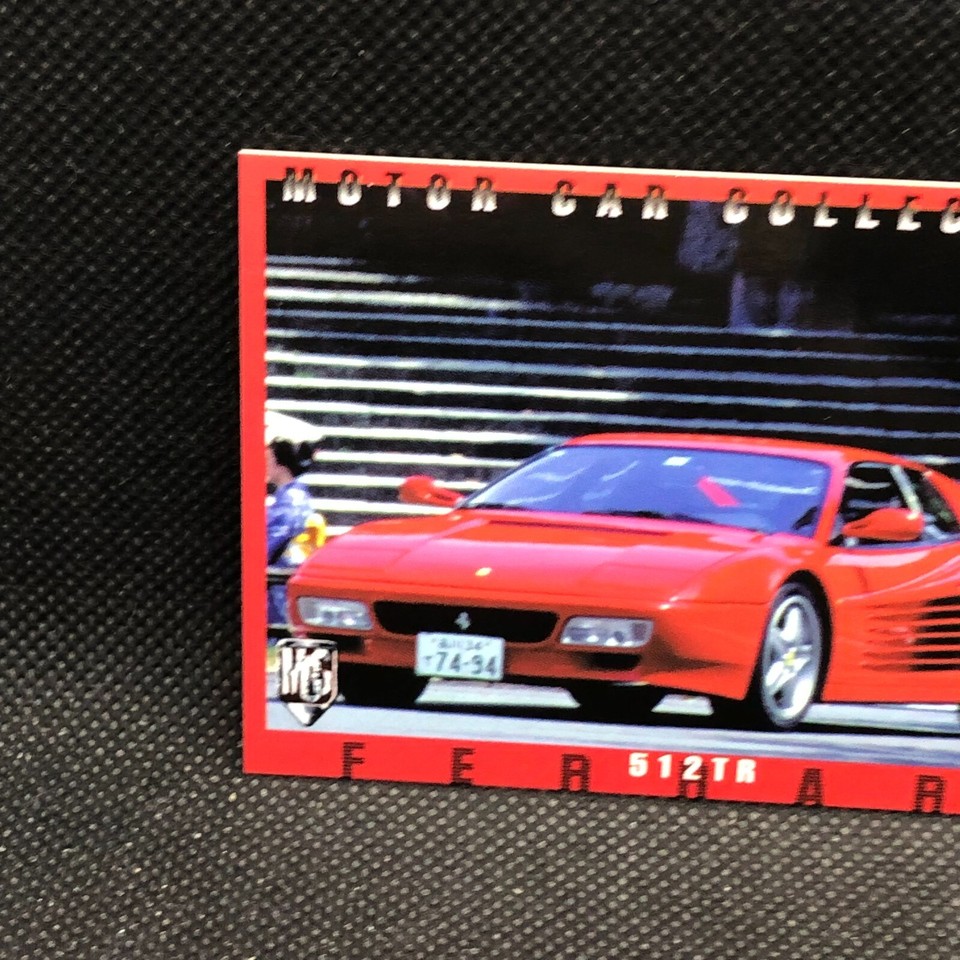 Ferrari 512TR Card Tsukuda Original 034 1998 Japanese Very Rare TCG | eBay