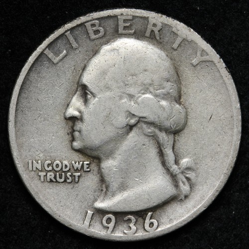 1936-D Washington SILVER Quarter - Circulated - Complete Your Album! | eBay