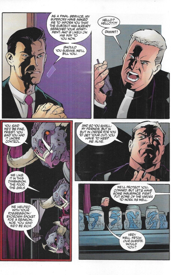 Angel Comic 7 First Print Cover A 2000 Christopher Golden Christian ...