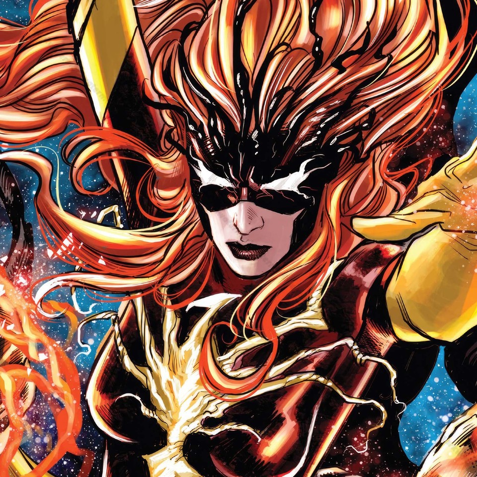 Venom Poster Canvas Venomized Jean Grey Phoenix Comic Book Art Print ...