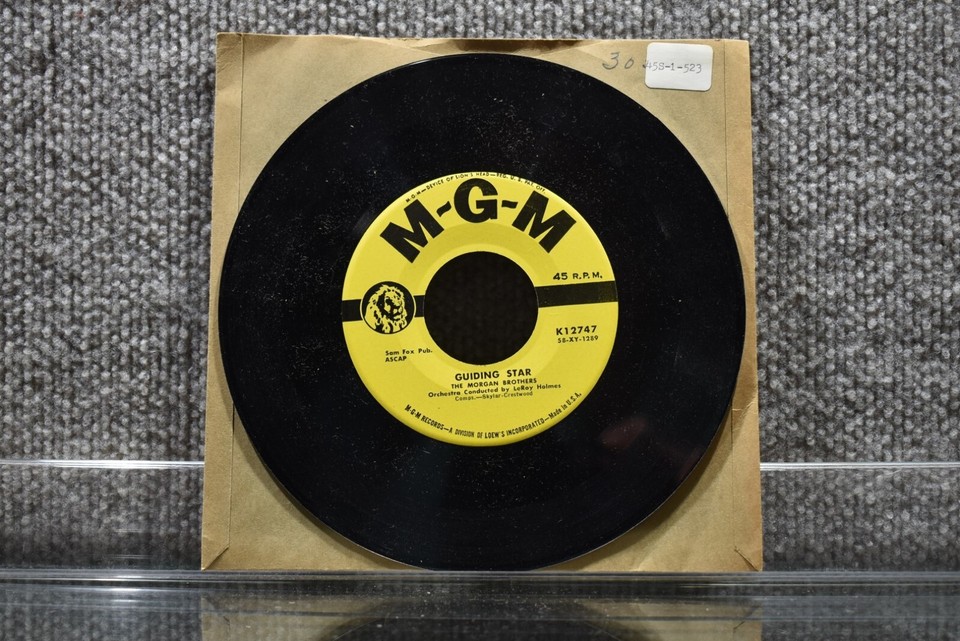 The Morgan Brothers "Nola / Guiding Star" MGM Records 7" 1958 | eBay