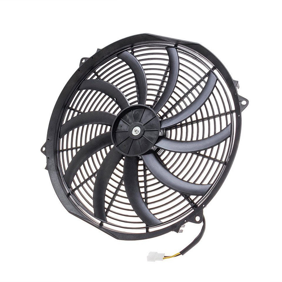 16" Inch Electric Radiator Fan Pusher Puller 120w High Power Motor 3500 ...