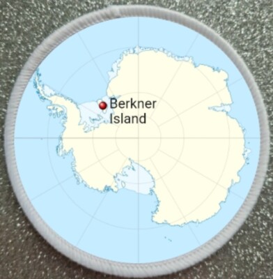 3" Berkner Island Antarctica Iron / Sew on Patch Badge | eBay