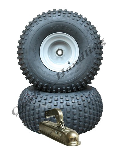 ATV trailer kit - Quad trailer - wheels with bearings + hitch, 310kg | eBay
