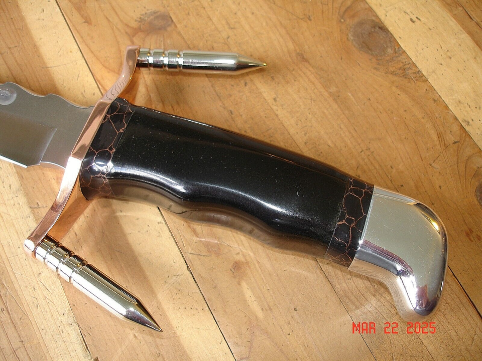 @@ SUPERB JOE HOUSER CUSTOM BUCK KNIFE 120 GENERAL 184 STYLE COPPER ...