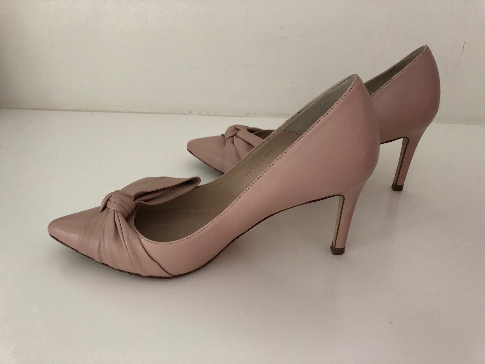 Lk Bennett Light Pink High Heels 37.5 - Gem