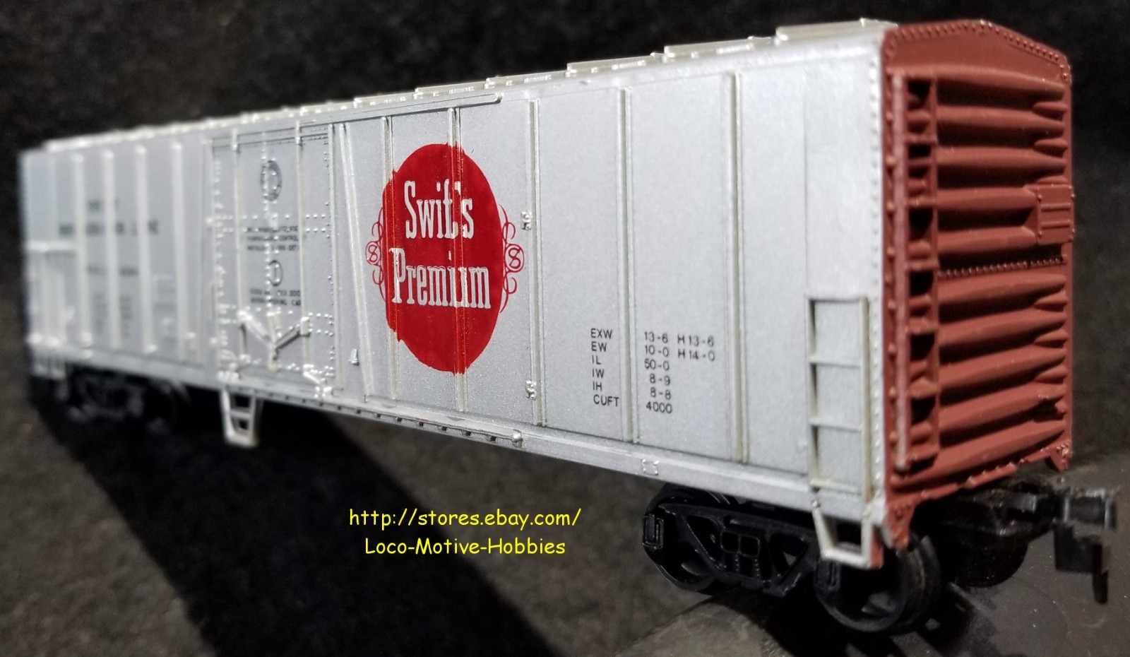 Bachmann 76036 SWIFT REFRIGERATOR LINES 51' 50' Steel Reefer SRLX 4244 ...