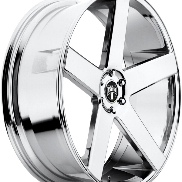 (Set of 4) Staggered-Dub S115 Baller 24x9,24x10 5x120 15mm Chrome ...