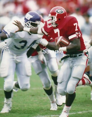 Rodney Hampton Georgia Bulldogs Football 8x10 Photo Print RH1 | eBay
