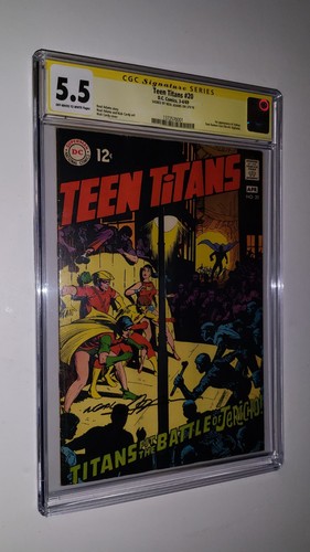 Teen Titans #20 (1969) Nick Cardy Cover CGC Signature Series 5.5 (1st ...