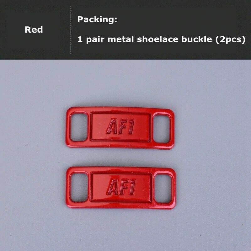 AF1 Replacement Lace Locks Metal Custom Sneaker Tags Badge Air Force ...