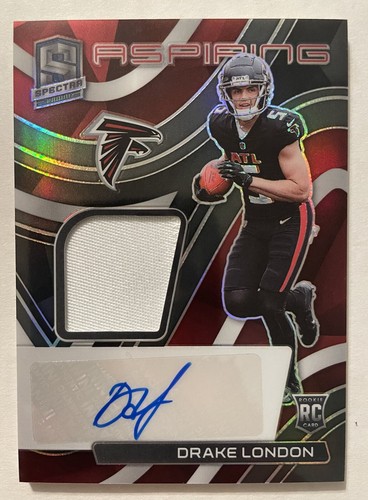 2022 Spectra Drake London RPA 70/99 Rookie Autograph Falcons | eBay