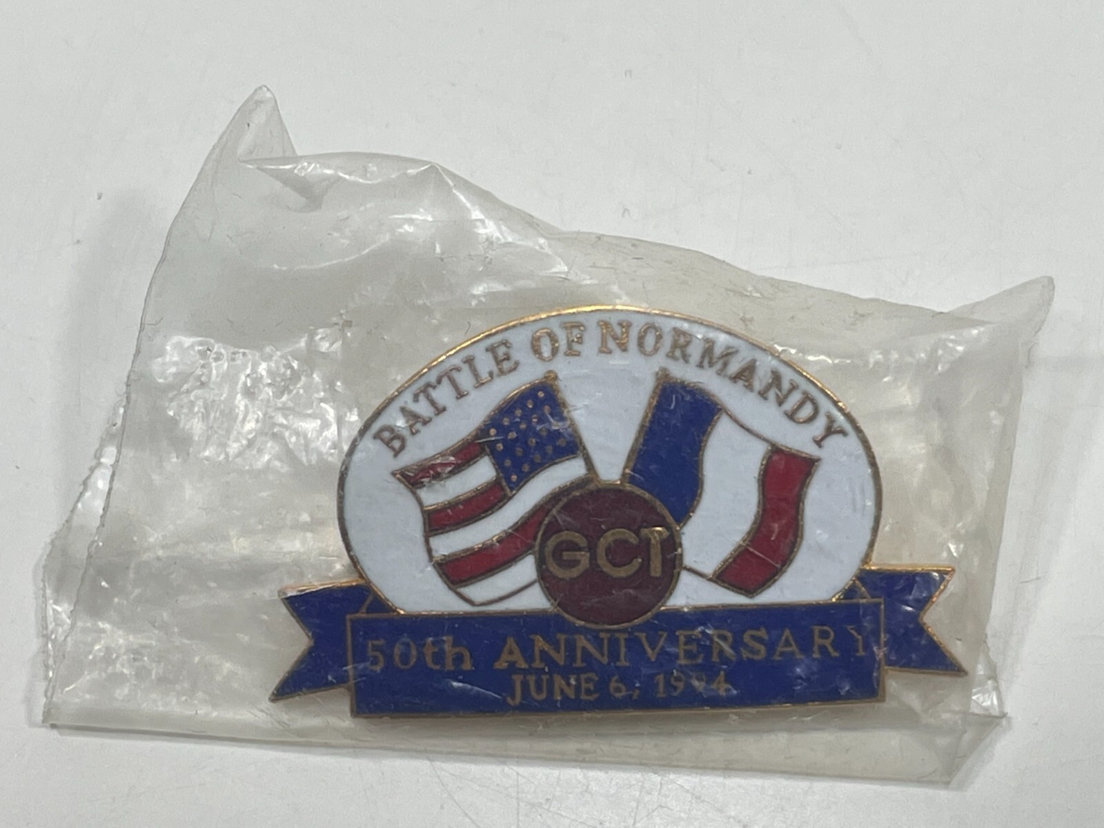 Pin Badges Battle of Normandy 50th Anniversary June 6, 1994 USA/Russia ...