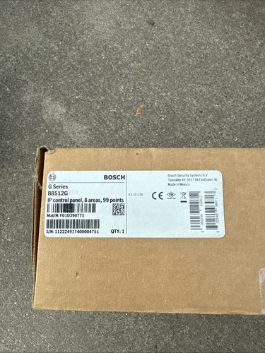 Bosch G Series B8512G IP control panel, 8areas 99 points | eBay