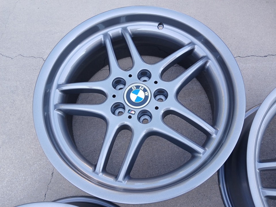 BMW E38 E34 E31 OEM MPar M Parallel 18x8 Style 37 FORGED Anthracite ...