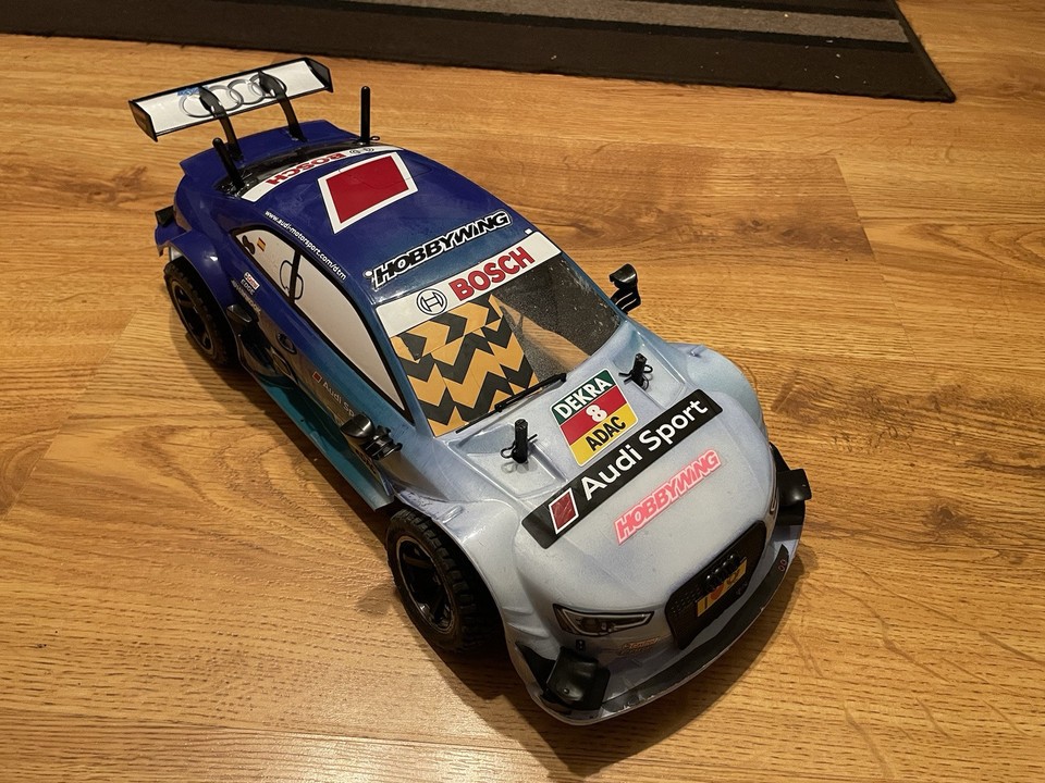 custom built Carisma RC 1:10 Audi RS5 #8 DTM 2014 M40S 1/10 touring car ...
