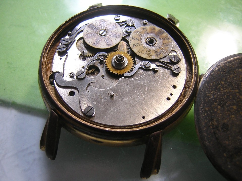 VINTAGE VENUS 206 TRIPLE DATE WATCH NOT WORKING FOR PARTS FROM 1945 | eBay
