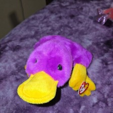 Patti the Platypus - Fuchsia - Beanie Babies - Beaniepedia