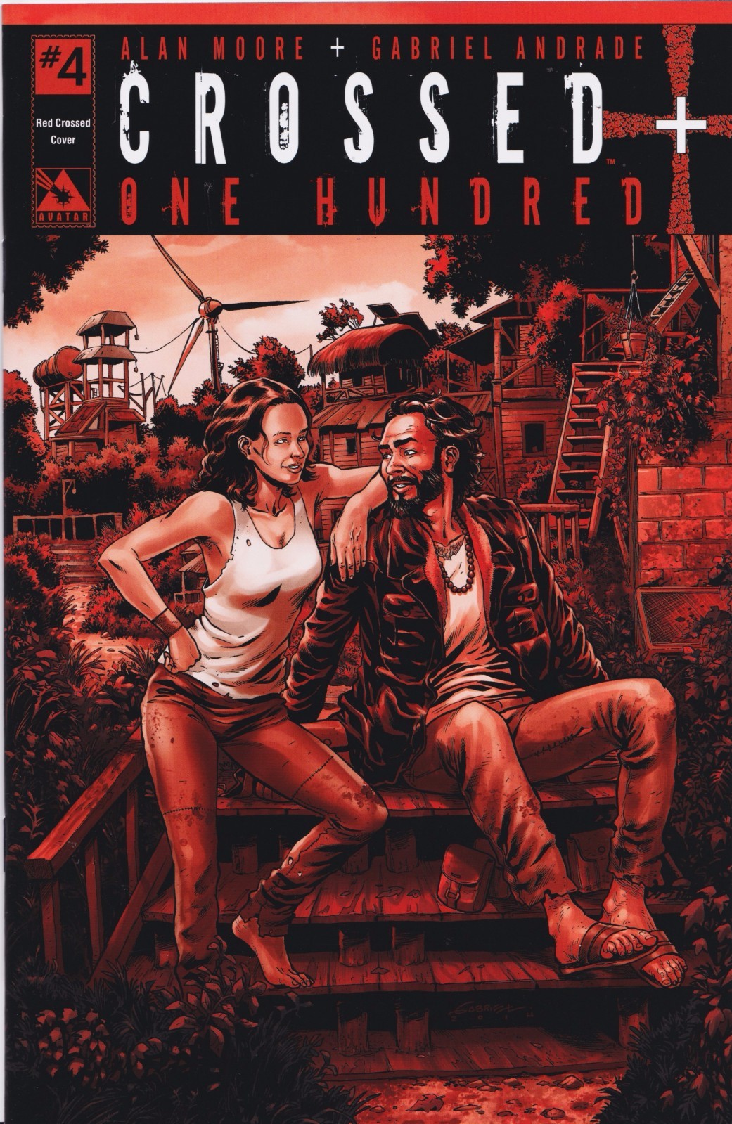 CROSSED PLUS ONE HUNDRED #4 - Red Crossed Cover - Back Issue | eBay