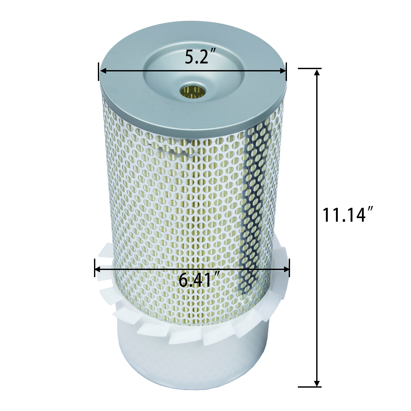 2 Pcs Air Filter Kit Fits For Bobcat T140 T180 T190 325 328 331 6598492 ...