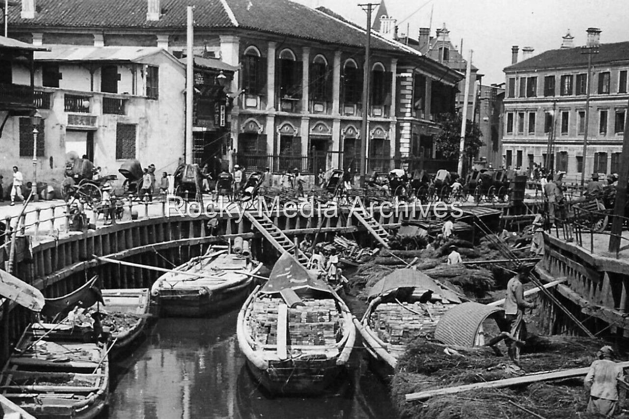 Jpl-70 Yang King Pang Creek, Shanghai, China 1920-30s. Photo | eBay