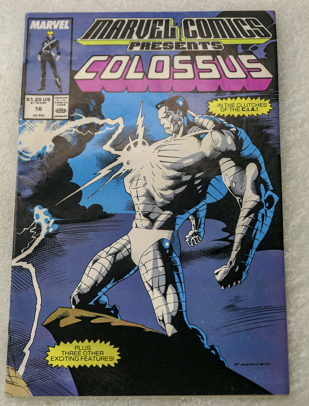 Marvel Comics Presents Colossus issue 16 | eBay