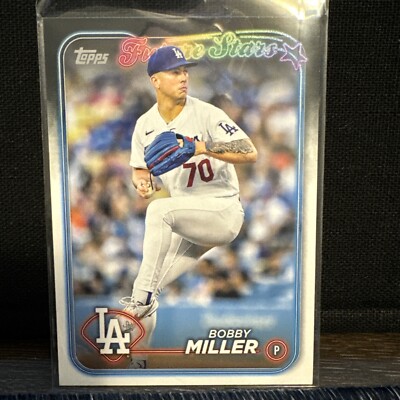 2024 Topps Series 1 Bobby Miller #115 Los Angeles Dodgers Future Stars ...