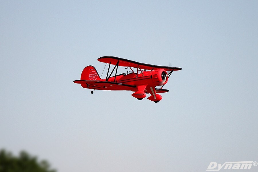 Dynam Waco YMF-5D V2 Red 4S RC Biplane 1300mm 51" Wingspan | eBay