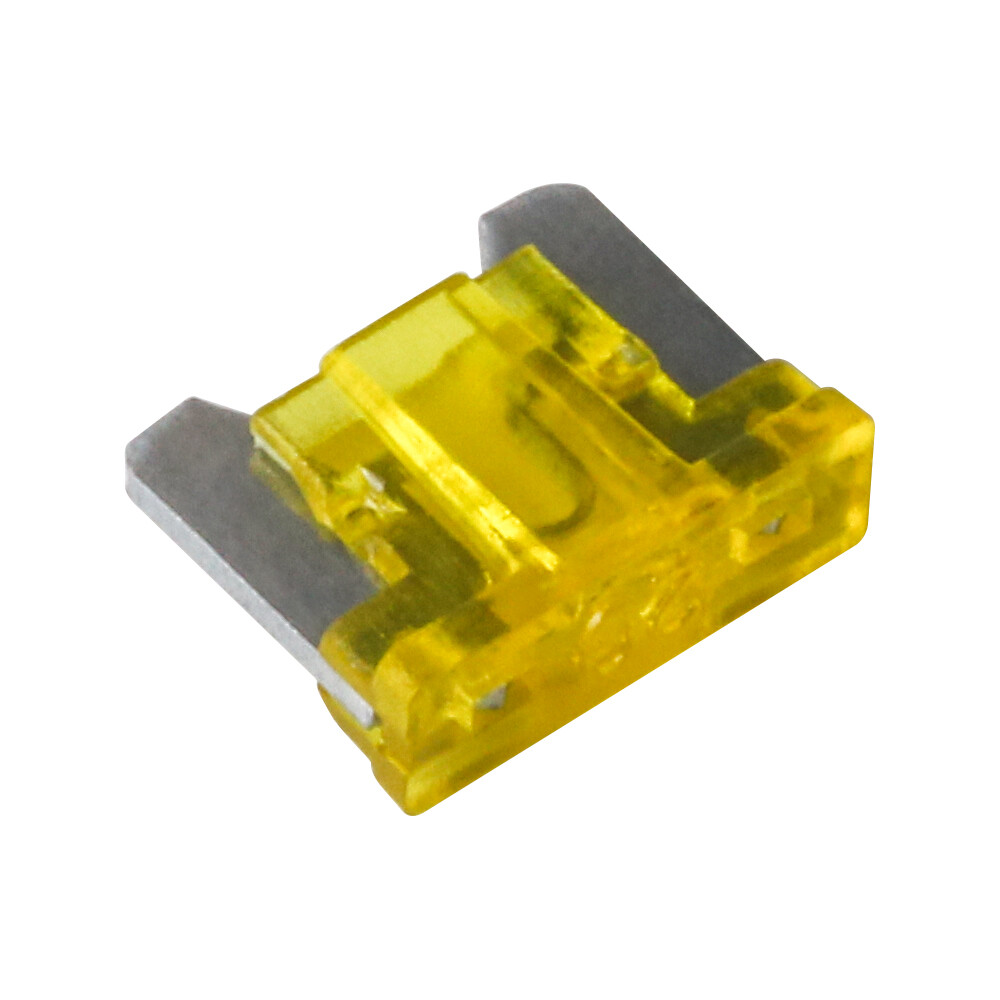 100pcs 20 A Amp ATM Low Profile Fuse Mini Micro Blade Circuit 2 Leg GM ...
