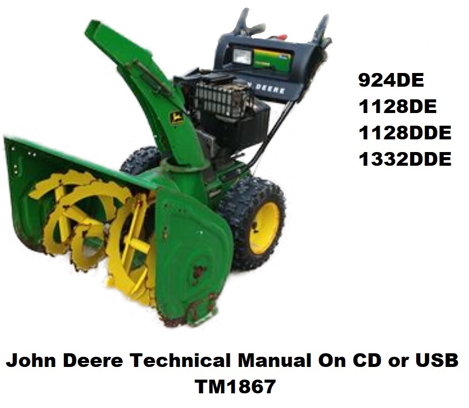 John Deere Walk Behind Snowblower