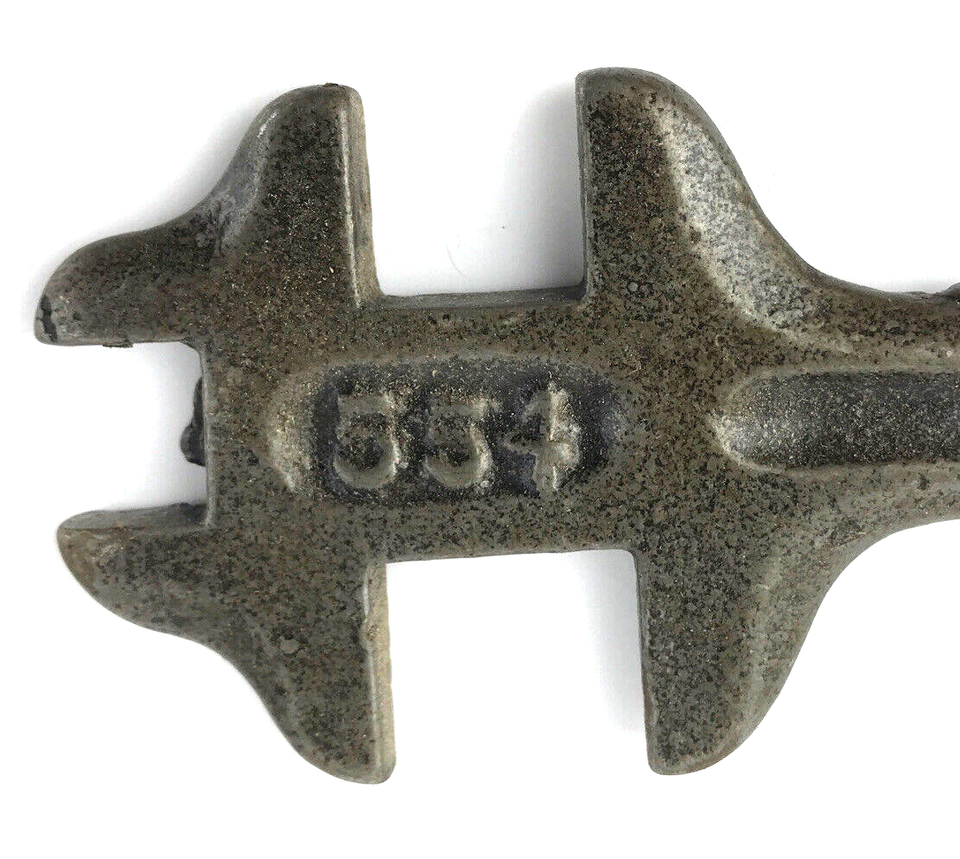 Antique Tractor Buggy Combination Square Bolt Wrench 554 L Hand Tool ...