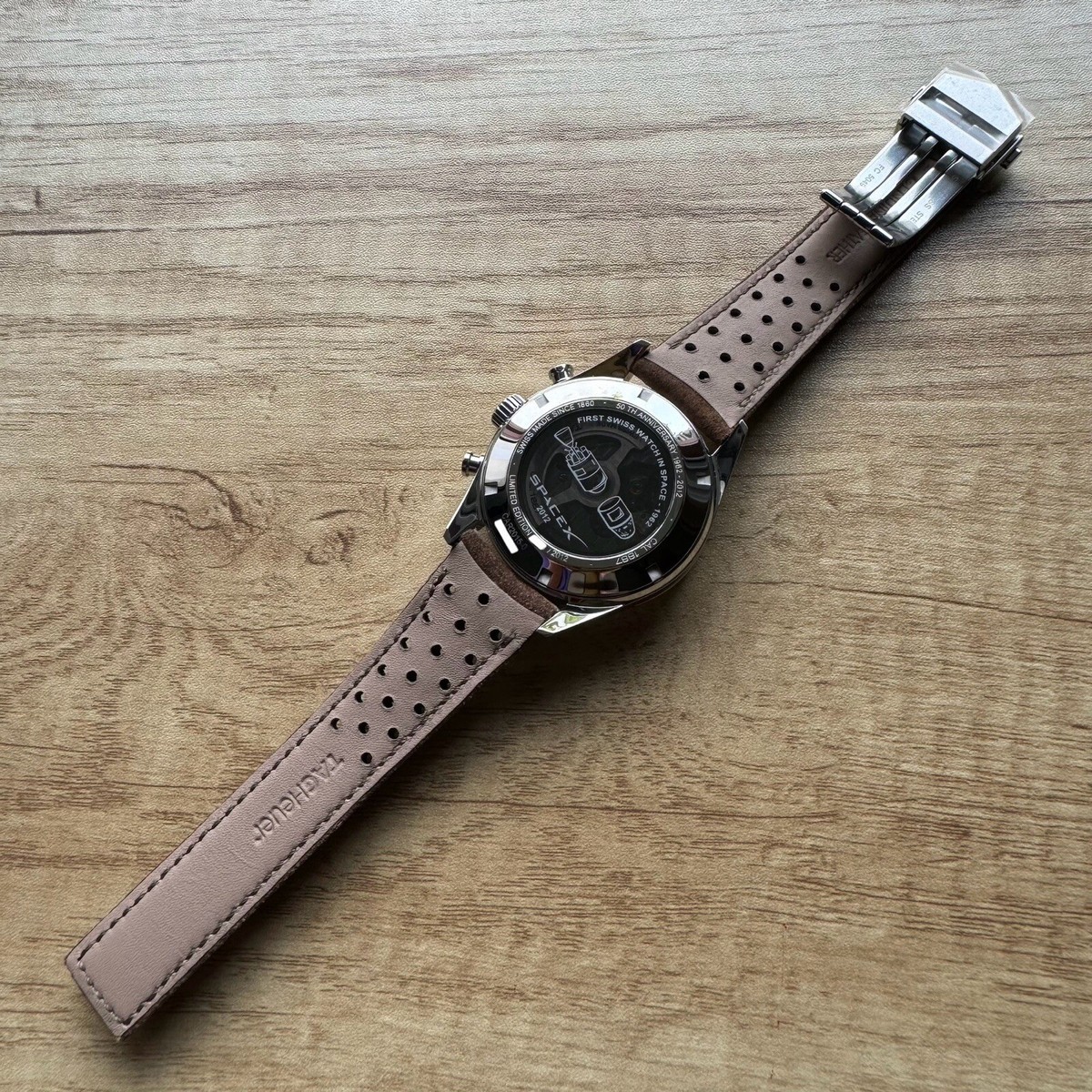 De Cerca Tag Heuer Carrera Spacex 1887 Ref Car2015 TAG Heuer Carrera