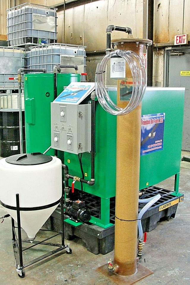 BD40LP Biodiesel Processor with Dry Wash Technology, U S Freedom Bio ...