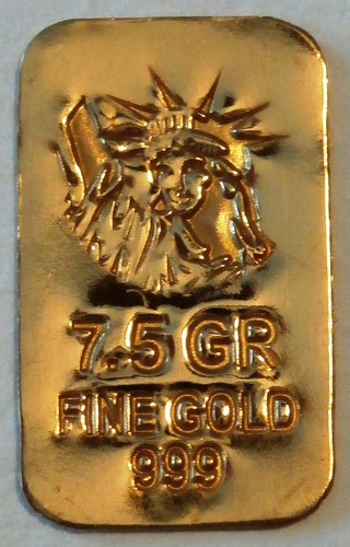 GOLD APPROX 1/2 GRAM (24K PURE GOLD BULLION BAR 999 FINE PURE GOLD g27 ...