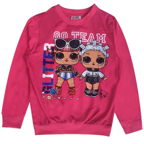 Girls Kids Lol Surprise Sweatshirt Top LOL Fleece Jumper Jacket Age 6 ...