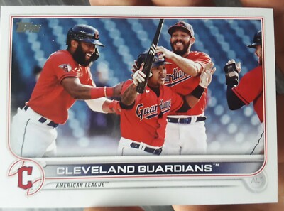 2022 Topps Series 2 643 Cleveland Guardians JOSE RAMIREZ TEAM BASE ...