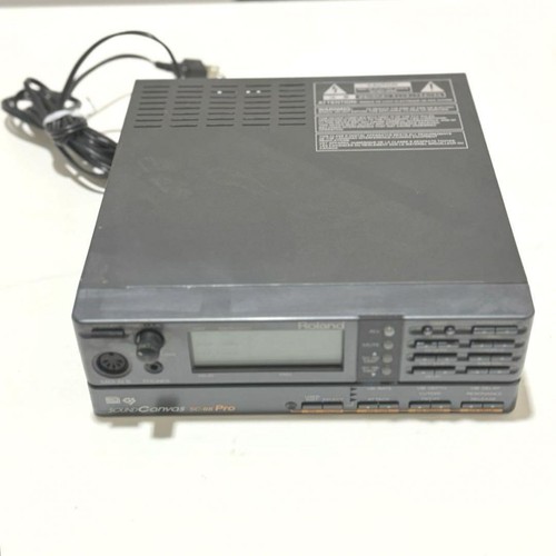 Roland SC-88 PRO Sound Canvas GS MIDI Sound Generator Module Used In ...