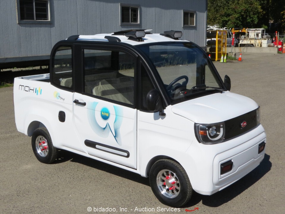 2024 MECO P4 Electric 4-Passenger Utility Vehicle Truck Car 60V bidadoo ...