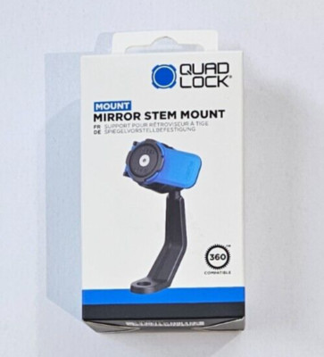 Quad Lock Mirror Stem Mount Scooter Motorcycle QLM-MST ***FREE EXPRESS ...