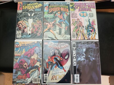 6 Key Marvel Spider-Man Comics (1st Appearance of Black Fox & Rapier ...