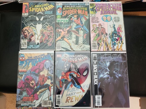 6 Key Marvel Spider-Man Comics (1st Appearance of Black Fox & Rapier ...