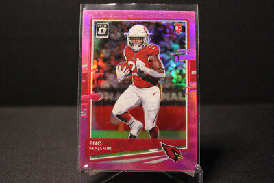 2020 Donruss Optic ENO BENJAMIN RATED ROOKIE PINK PRIZM #101 Arizona ...