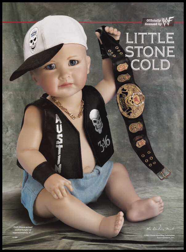 2001 print ad - Little Stone Cold doll - AD ONLY | eBay