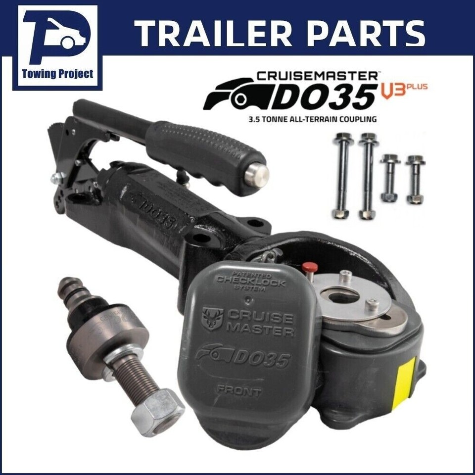 Cruisemaster Caravan Off-Road Coupling 18D-DO35-V3PLUS-I 3.5T WITH ...