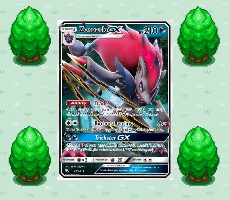 Zoroark Pokemon Card 1000 Damage