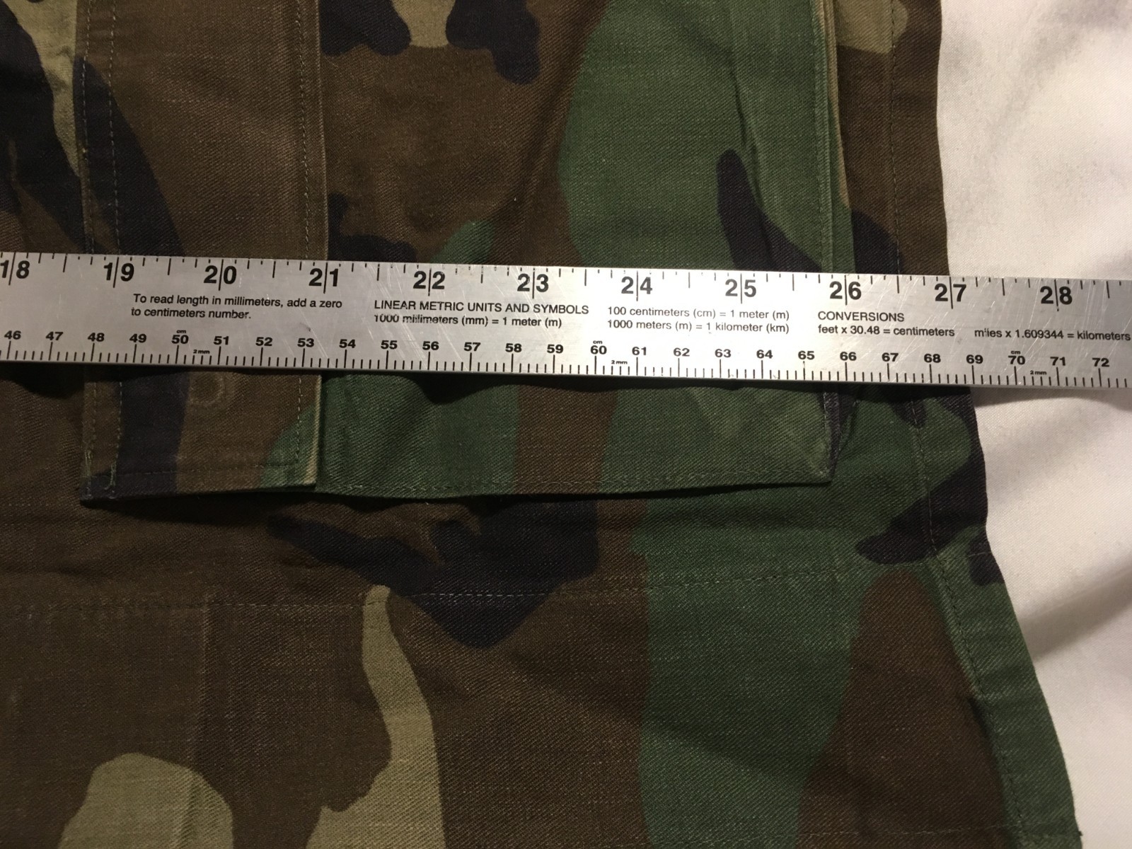 COLD WEATHER STARCHED WOODLAND BDU SMALL-SHORT JACKET TOP AIRSOFT COAT ...