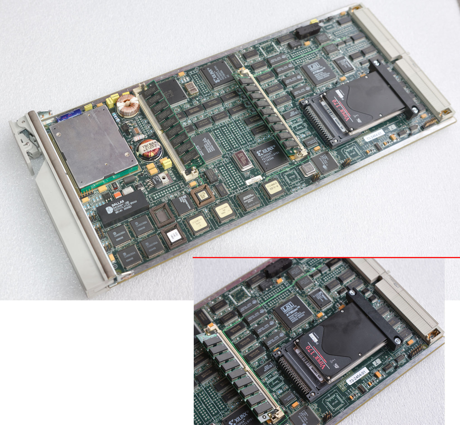 Asc Card Cisco Axis 73-2454-01 Bacumm0eab Bell Incl Pcmcia Hard Drive # ...